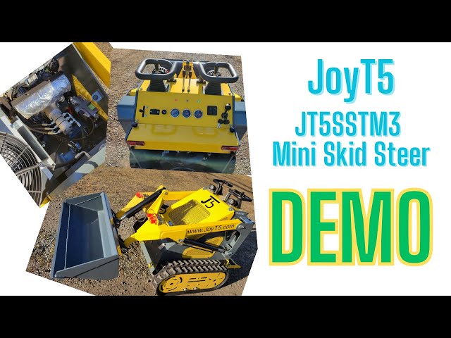 JoyT5 23 HP Rippa RS04 Mini Skid Steer with 220 kg Lift Capacity ...