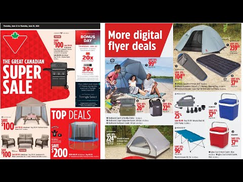 Canadian Tire Flyer Canada 🇨🇦 | June 22 - June 29