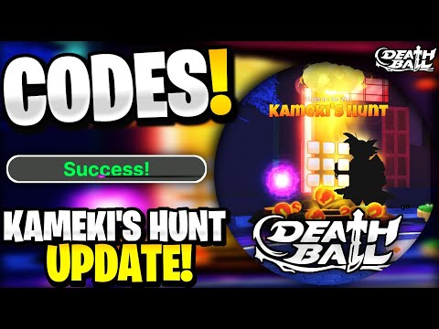 🔥*NEW* All Working KAMEKI'S HUNT UPDATE CODES FOR DEATH BALL! ROBLOX DEATH BALL CODES