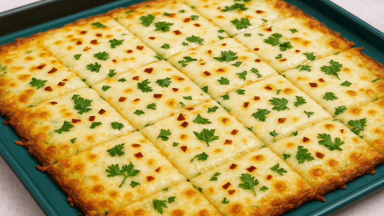 Zucchini Cheese Bread 🧀🥒