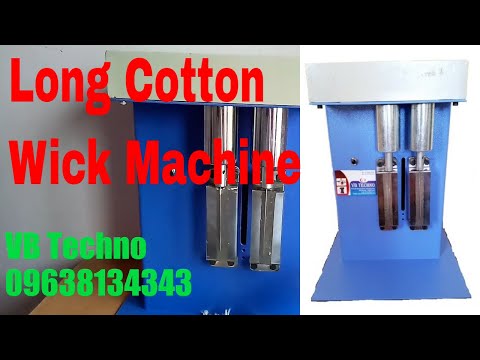 Cotton Wick Making Machine - Wick Making Machine Latest Price ...