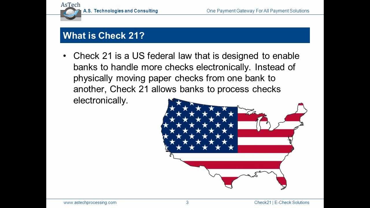 AsTech E Check Solution | USA Online Payments