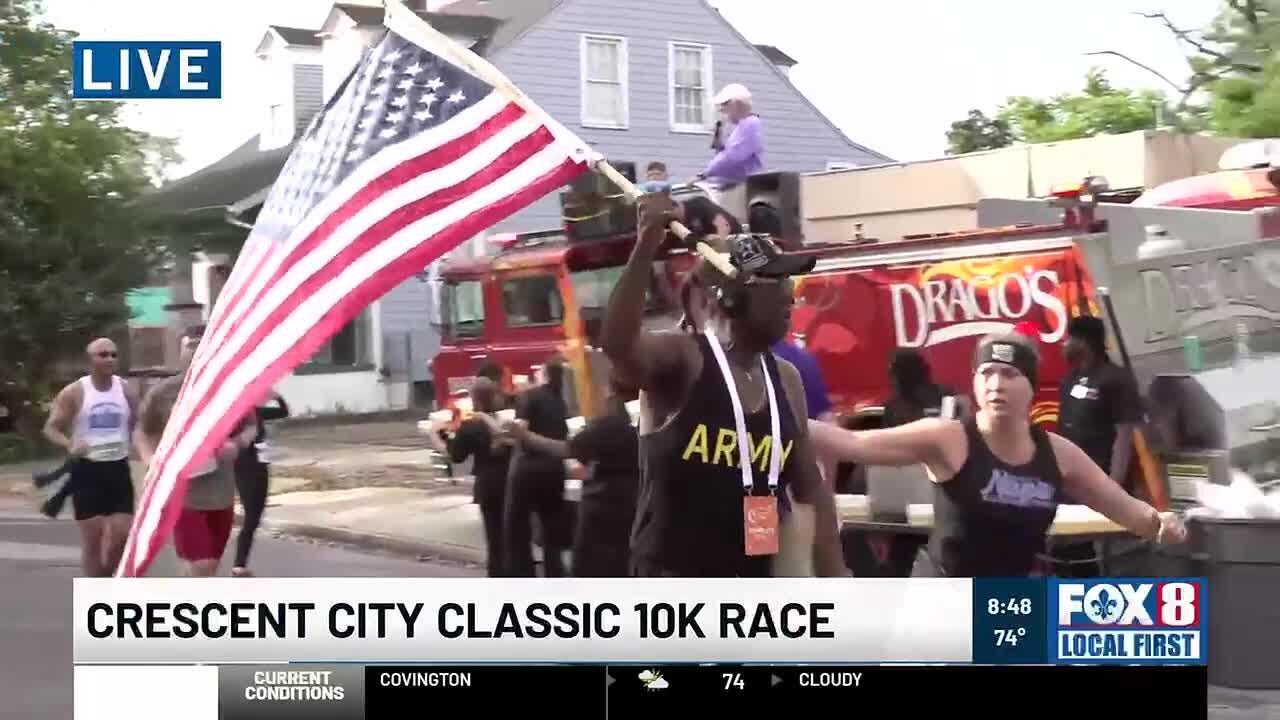 Runners and walkers enjoy Saturday's Crescent City Classic
