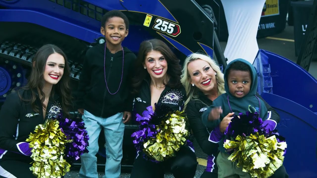 The Baltimore Ravens Cat® 255 Reveal Party Teaser 2026