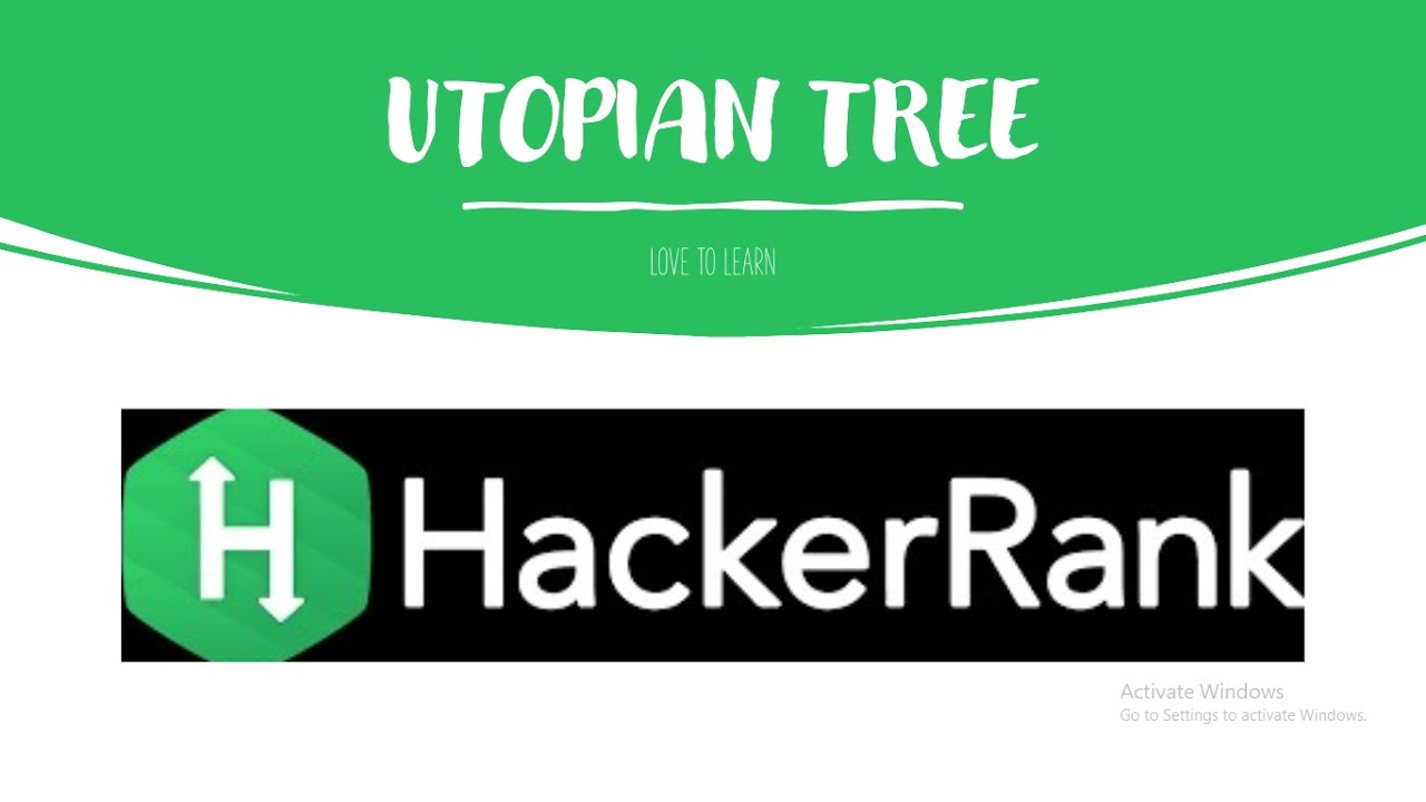 utopian tree HackerRank solution in Java #lovetolearn #hackerrank #utopiantree