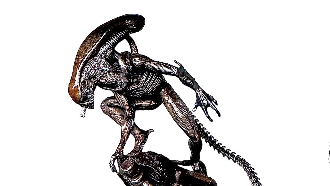 How to paint an Aliens Xenomorph