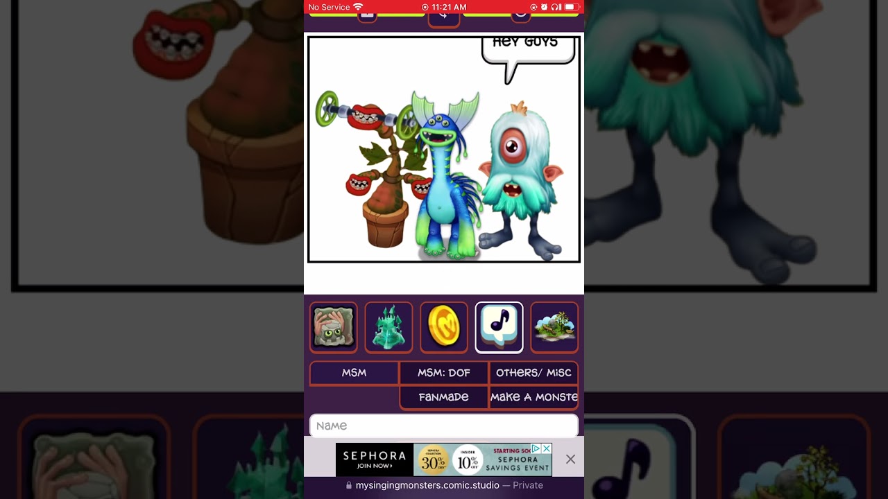 Making a msm comic studios part 1