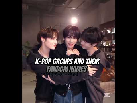 K-pop groups and their fandom name! (part 2) | #kpop #blackpink #bts #straykids #twice |#subscribe