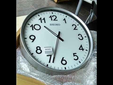 Seiko wall clock Malaysia supplier, various sizes for home, office, large wall clock, Seiko clock