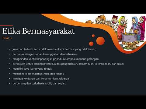 Etika PNS PP Nomor 42 Tahun 2004