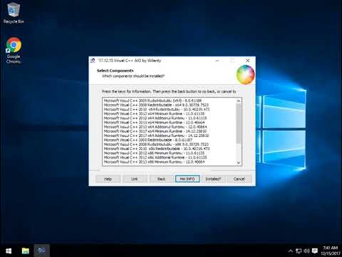 Fix Visual C++ problems with Visual C++ AIO Installer-Uninstaller