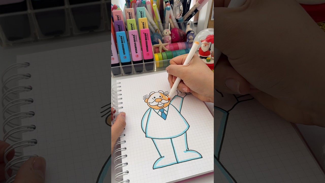 COMO DIBUJAR AL DOCTOR SIMI!! #shortsparty