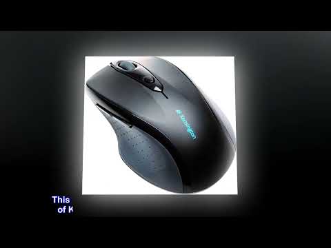 Kensington Pro Fit Full-Size Wireless Mouse (K72370US),Black/Silver