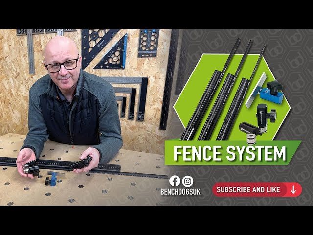 Benchdogs UK Fence System MK2 2200 mm met Fence Dogs | BD0011