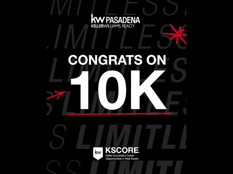 Congrats on 10K Keller Williams Real Estate Agents Completing KSCORE