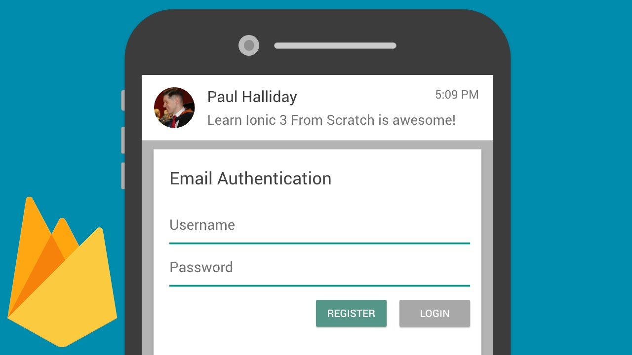 Ionic 3 - Firebase Email Login/Authentication