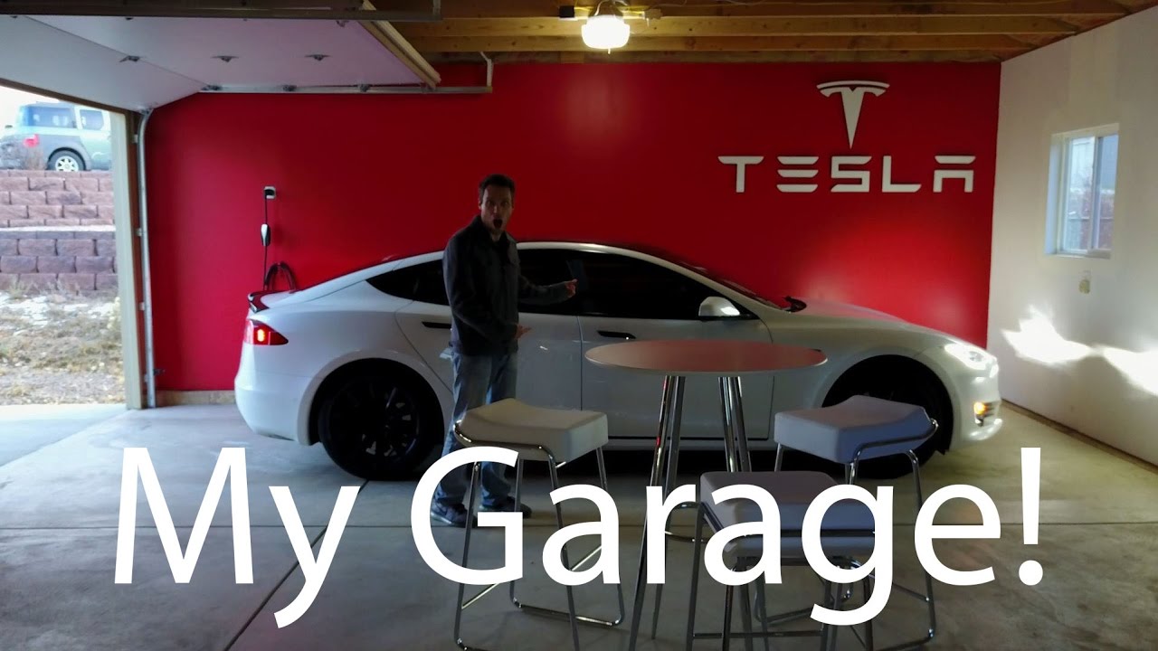 When Your Tesla Addiction Has Gone Too Far: Garage Turned into Showroom ...