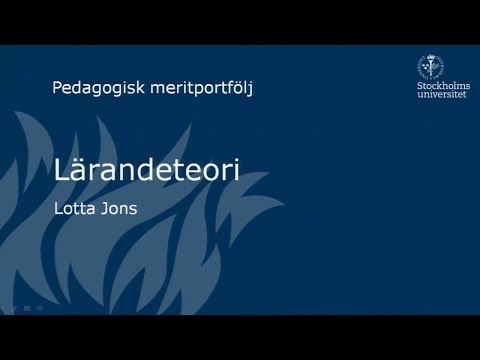 Lärandeteori