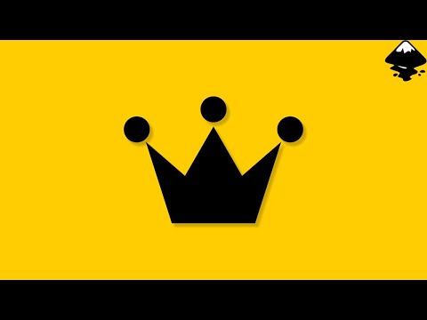 Create a Crown Icon in Inkscape