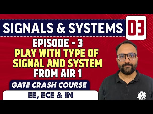 Understanding Signals and Systems: Key Concepts and Strategies for GATE Preparation | Galaxy.ai