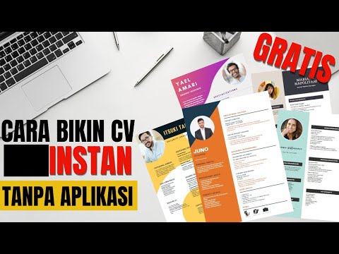 BIKIN CV/RESUME KEREN DALAM HITUNGAN MENIT