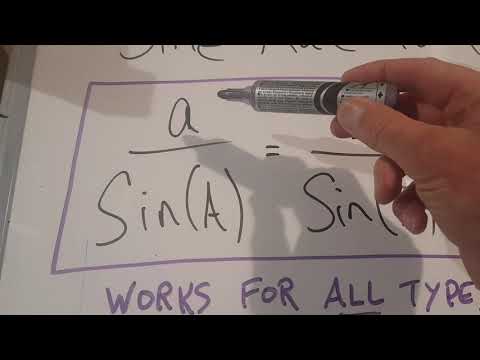 Sine rule for side length