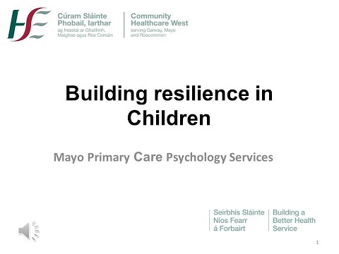 Building resilience in Children