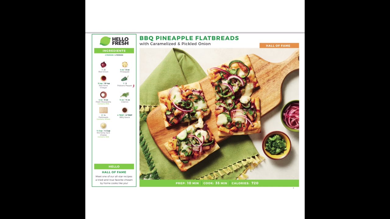 BBQ Pineapple Flatbread Demo