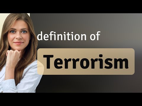 Terrorism • TERRORISM meaning
