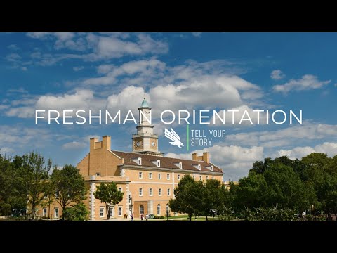 Freshman Orientation: Tell Your Story