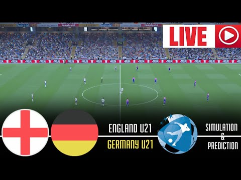 🔴 Live: England U21 gegen Deutschland U21 | EM-Finale | Jetzt live ansehen! PES FUSSBALLSPIEL /