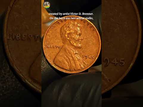 1945 Lincoln Wheat Penny Value & History&Hidden Gems of Wartime Coins #britishcoins #coinscollection