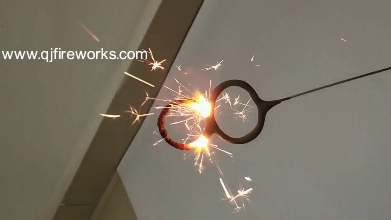 Number #8 sparkler fireworks