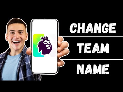 How To Change TEAM NAME On FPL App 2024 (iPhone/Android) - Fantasy Premier League 24/25