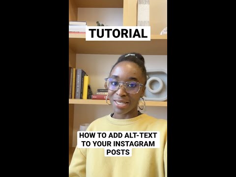 How to Use Alt-Text to Make Your Instagram Posts More Accessible #shorts