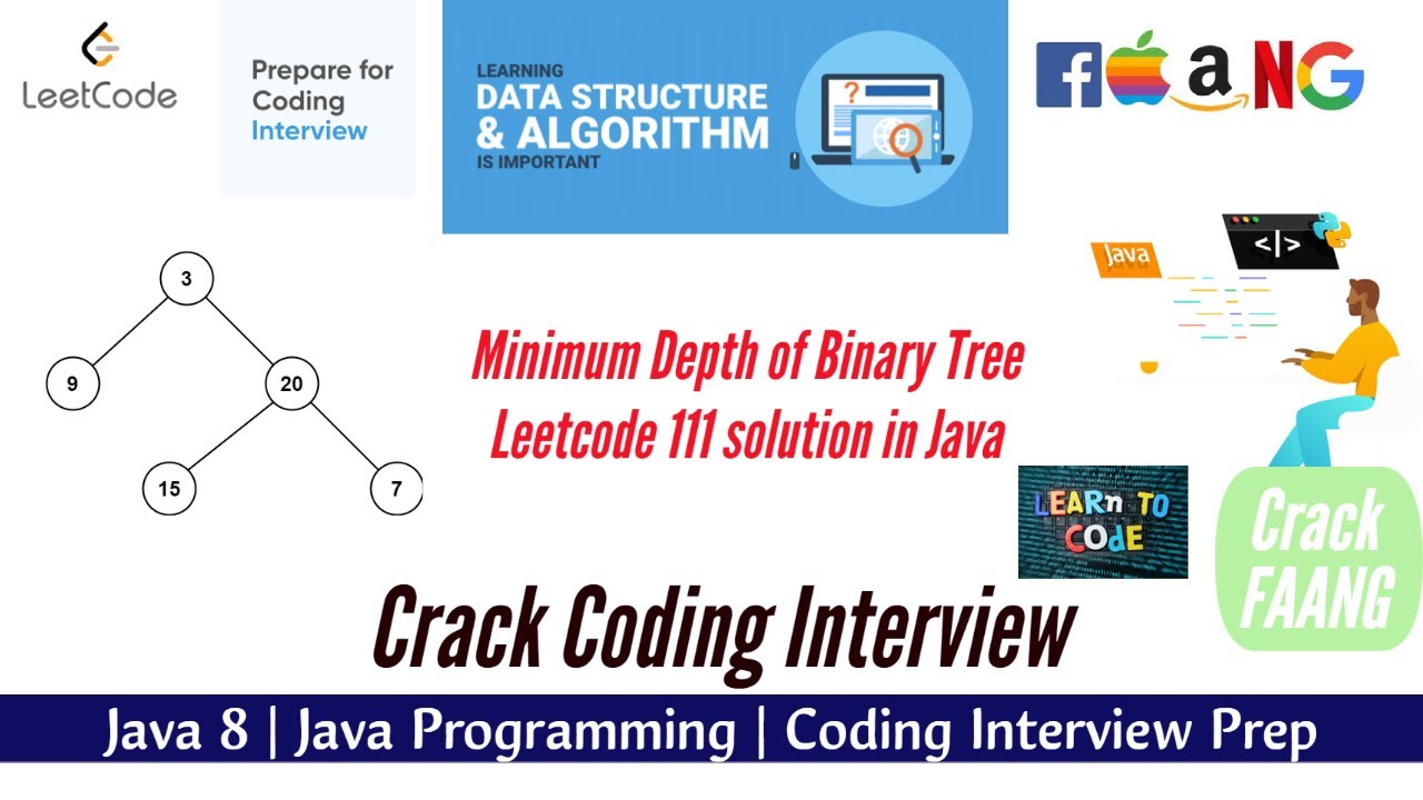 Minimum Depth of Binary Tree | Leetcode 111 |  Java Solution