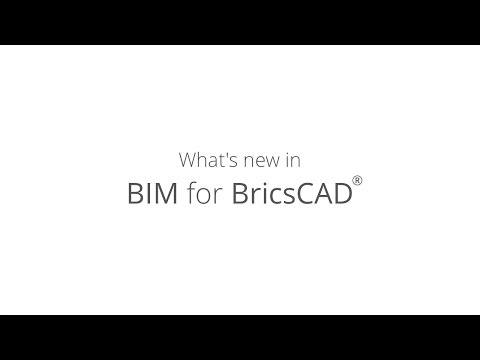 What's new in BIM for BricsCAD V17