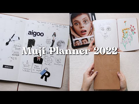 Why I Love My A5 Muji Planner Journal 2022 | Setup & Review