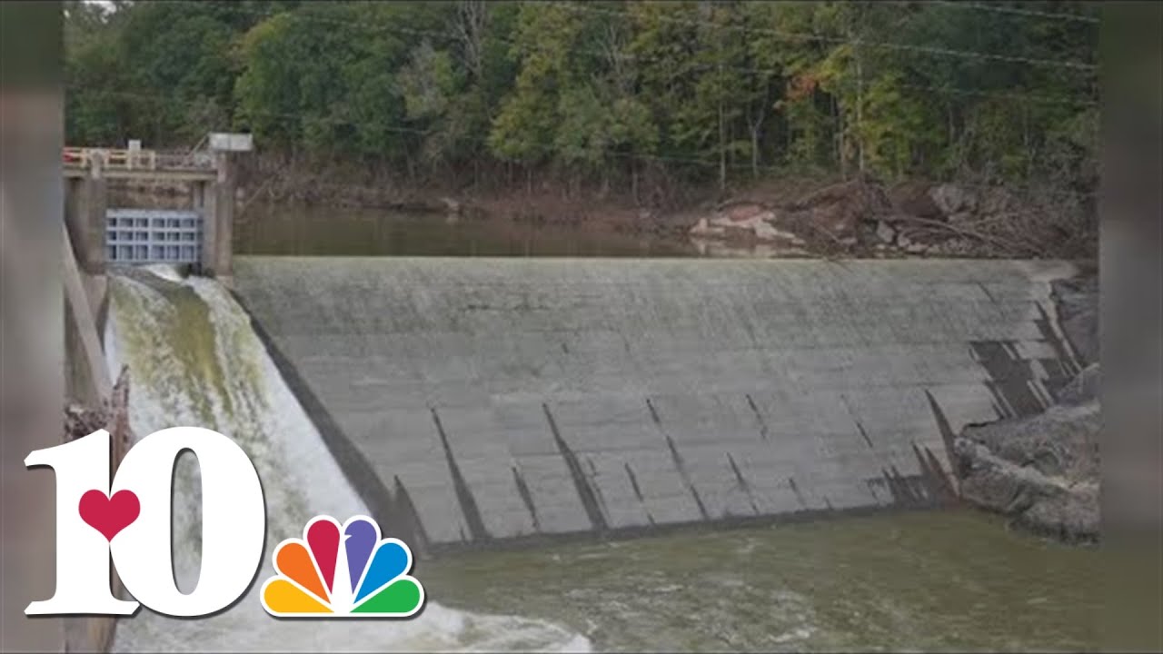 Safety experts with TVA inspect Nolichucky Dam