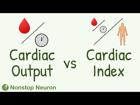 Cardiac Output vs Cardiac Index