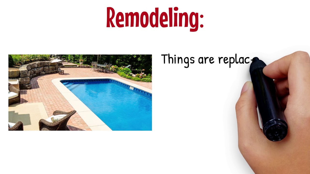 Differences Between Resurfacing, Replastering, and Remodeling a Pool  1