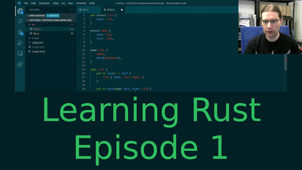 Learning Rust By Following The Too Many Linked Lists Tutorial Tutorials The Rust 1925