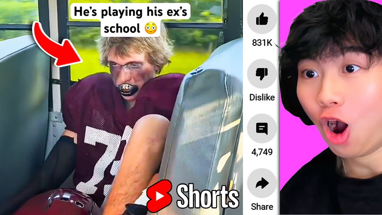 Watching Funny YouTube Shorts