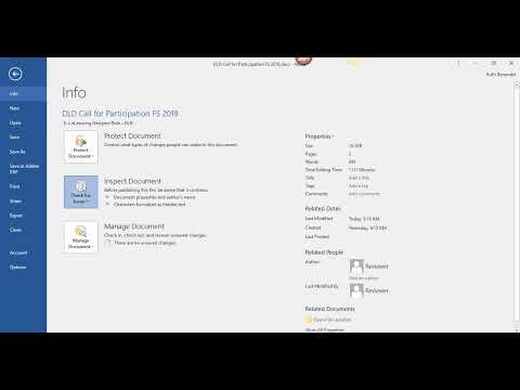 check accessibility in word