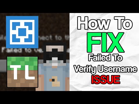 How to FIX Aternos FAILED TO VERIFY USERNAME | TLauncher