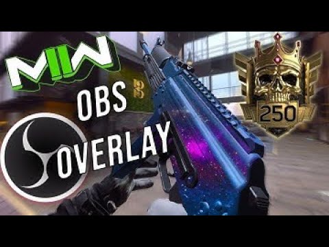 MWII How To Put A Ranked Overlay On Your Stream