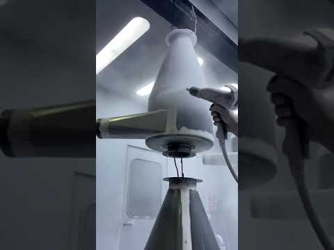 Electron Manual Powder Coating line for Jumbo Parts