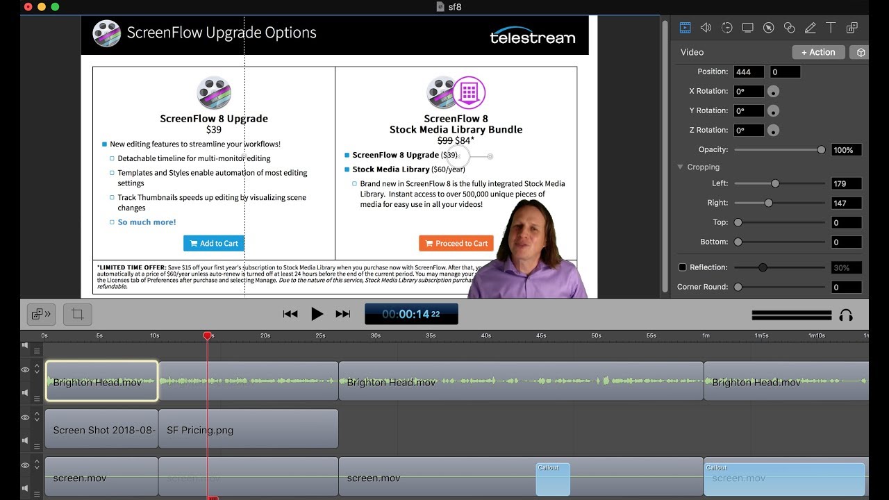 First Look at Screenflow 8