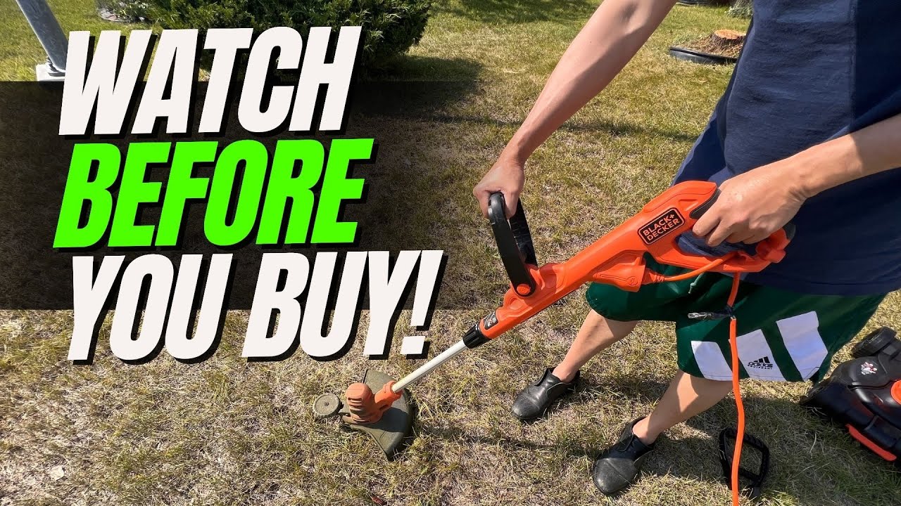 Watch BEFORE you Buy! - BLACK+DECKER Electric String Trimmer