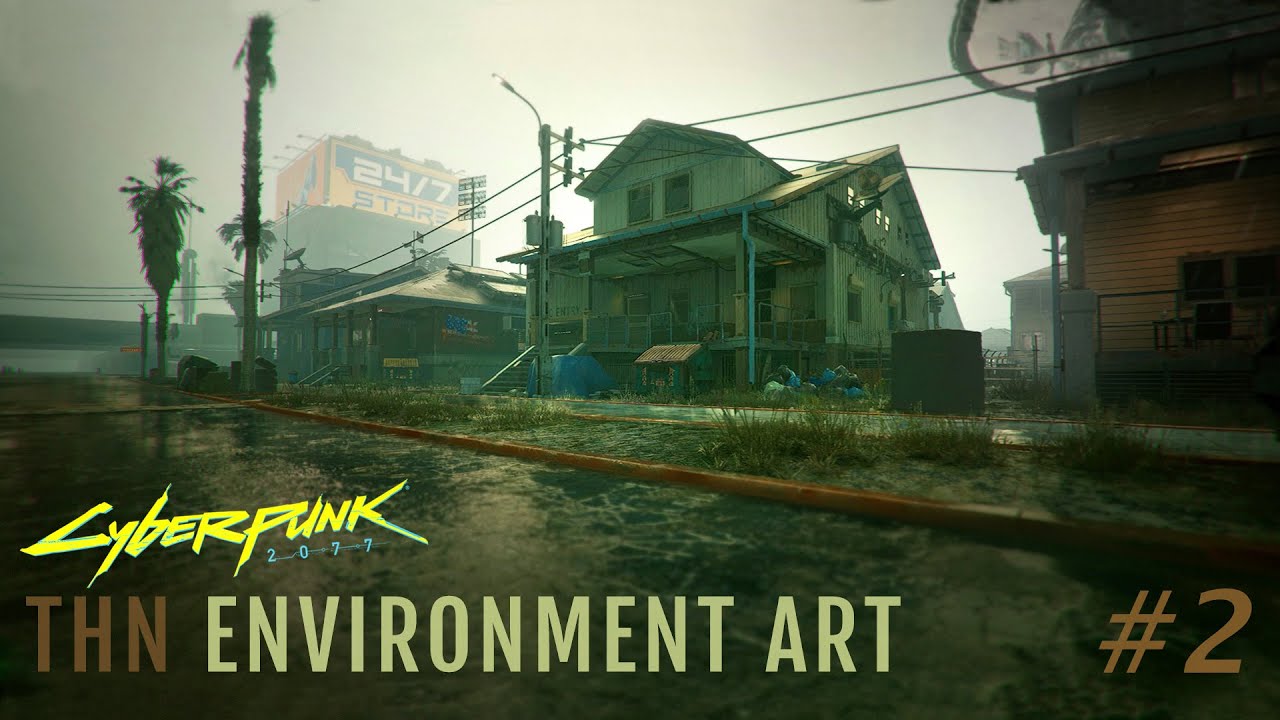 Cyberpunk 2077 Environment & Lighting Art by Treehouse Ninjas [REEL 2]